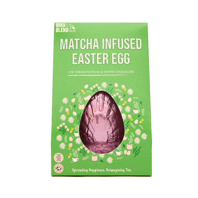 Matcha Infused Chocolate Easter Egg | Bird & Blend Tea Co.