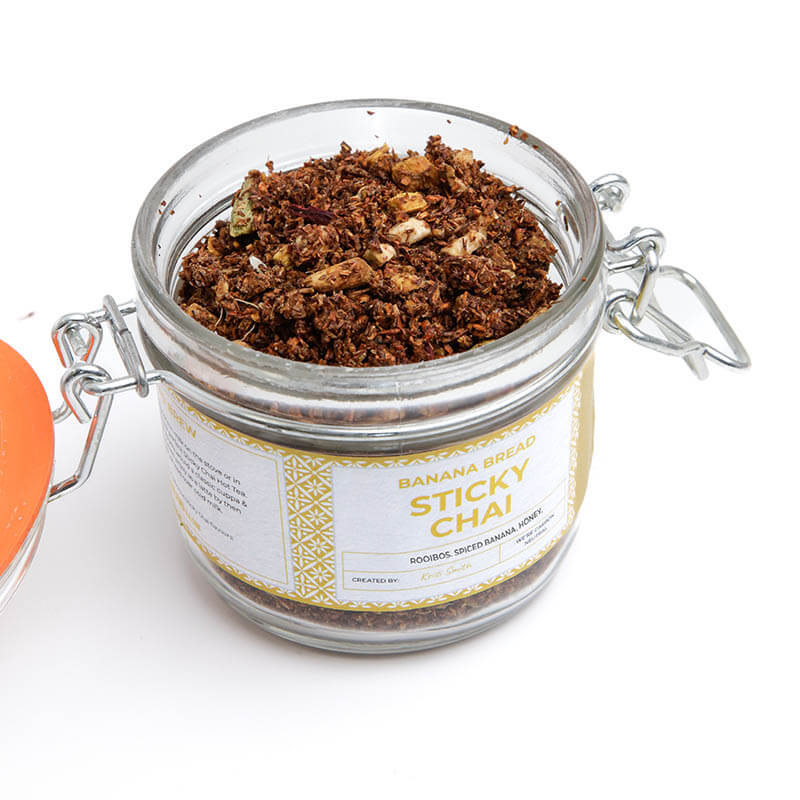 Banana Bread Sticky Chai Jar | Bird & Blend Tea Co.