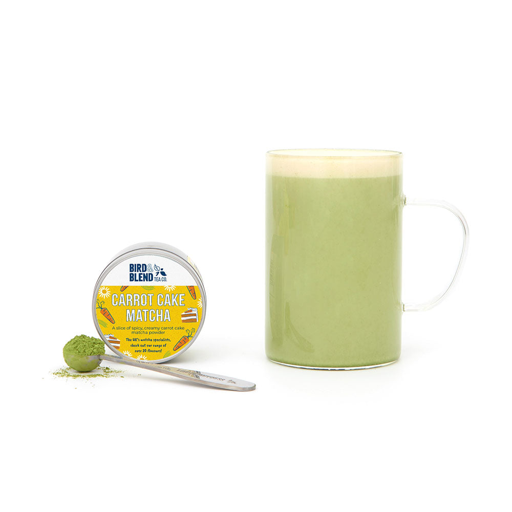 Carrot Cake Matcha Tea | Bird & Blend Tea Co.