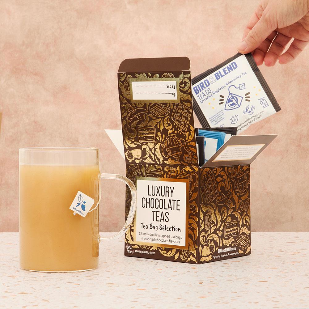 Chocolate Tea Gift Cube | Bird & Blend Tea Co.