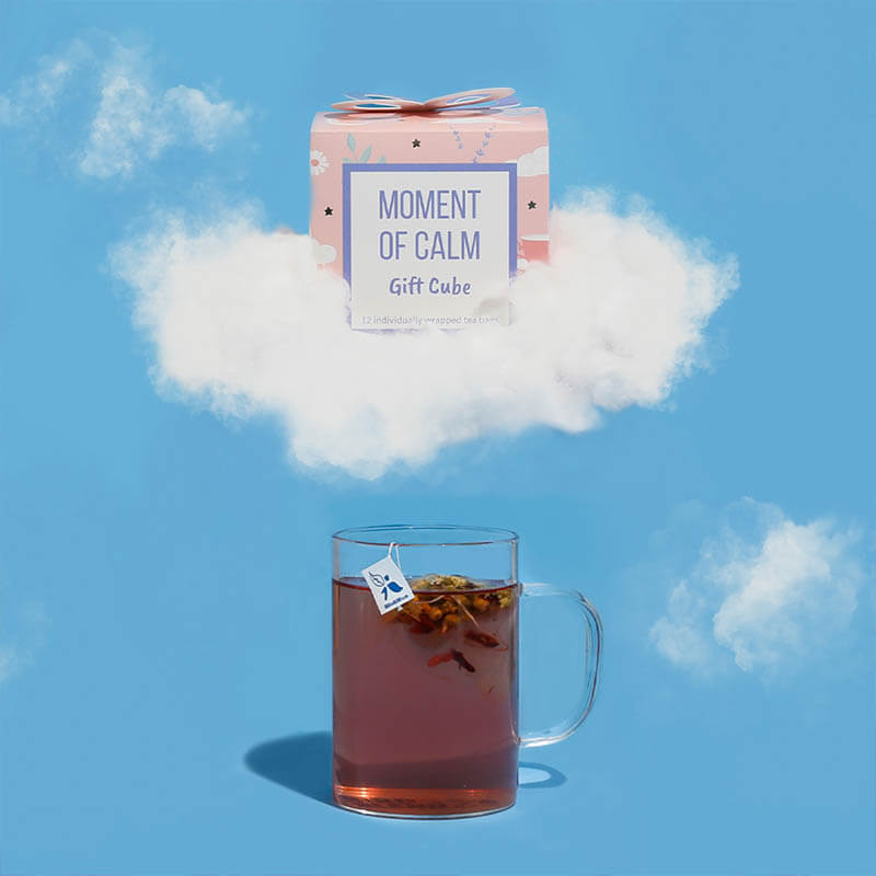 Moment of Calm Tea Gift Cube | Bird & Blend Tea Co.