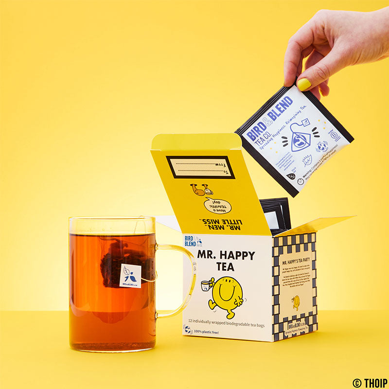 Mr. Happy Tea Gift Cube | Bird & Blend Tea Co.