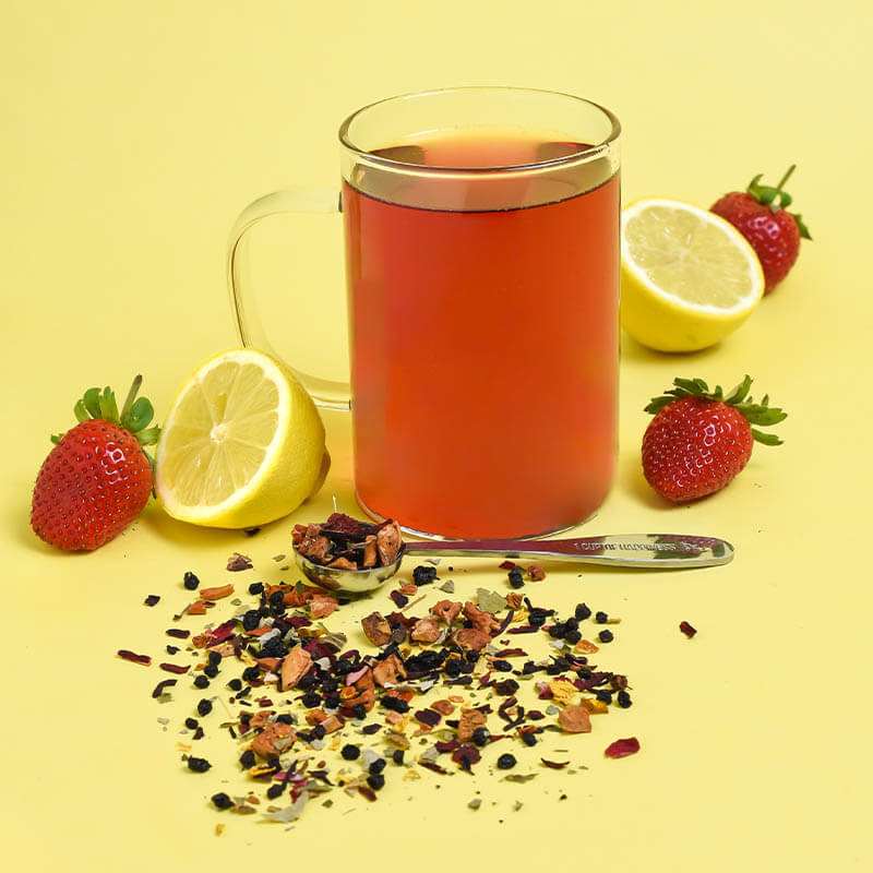 Strawberry Lemonade Tea | Bird & Blend Tea Co.