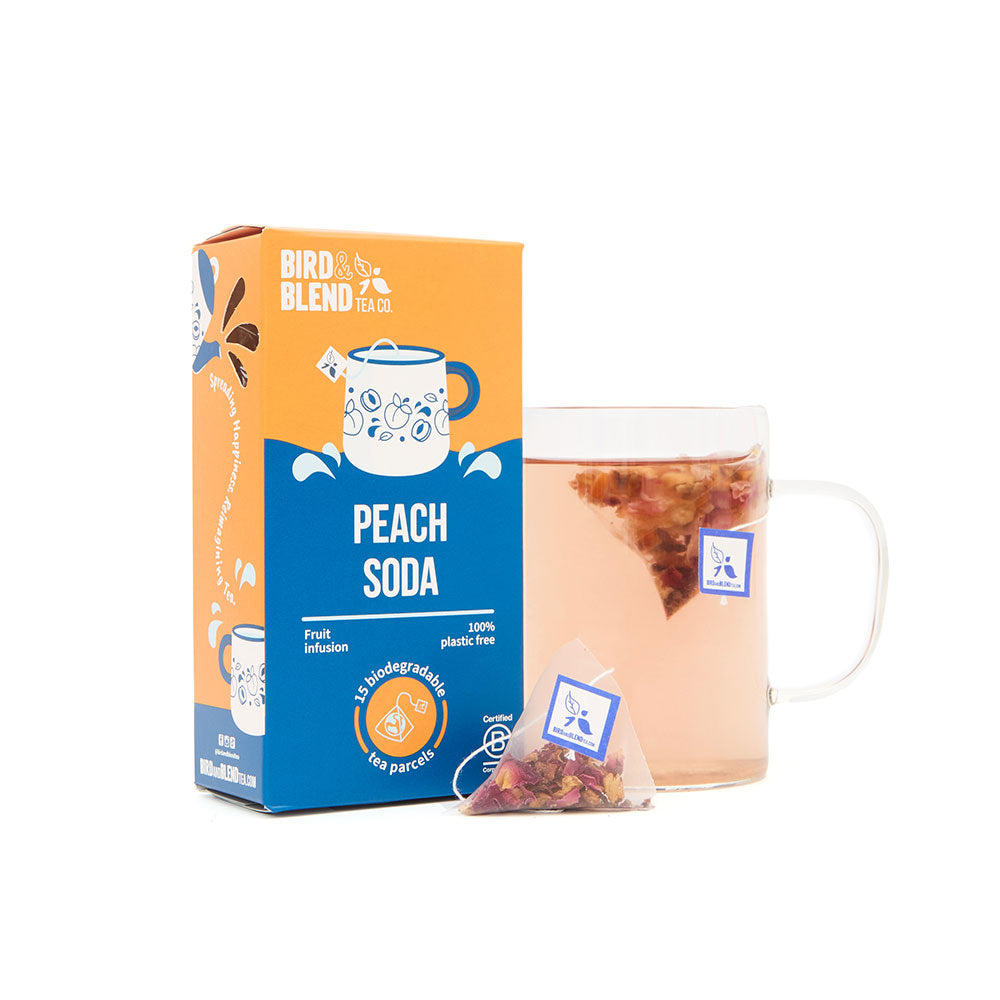 Peach Soda Tea Bag Gift | Bird & Blend Tea Co.