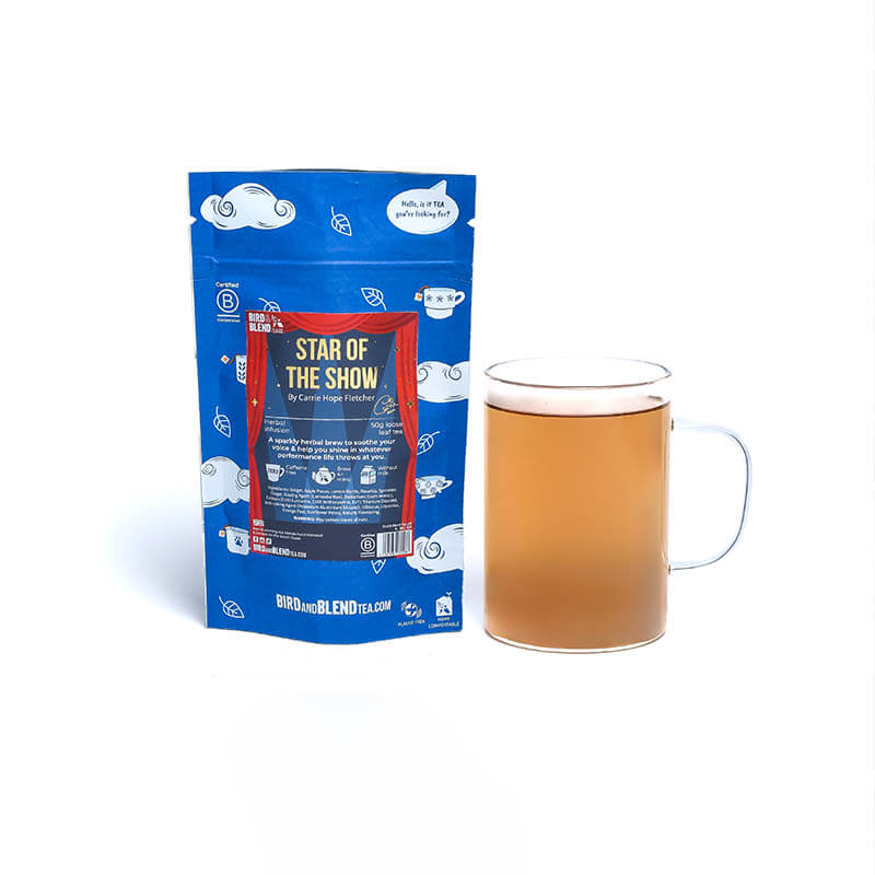 Star of The Show Tea | Carrie Hope Fletcher | Bird & Blend Tea Co.