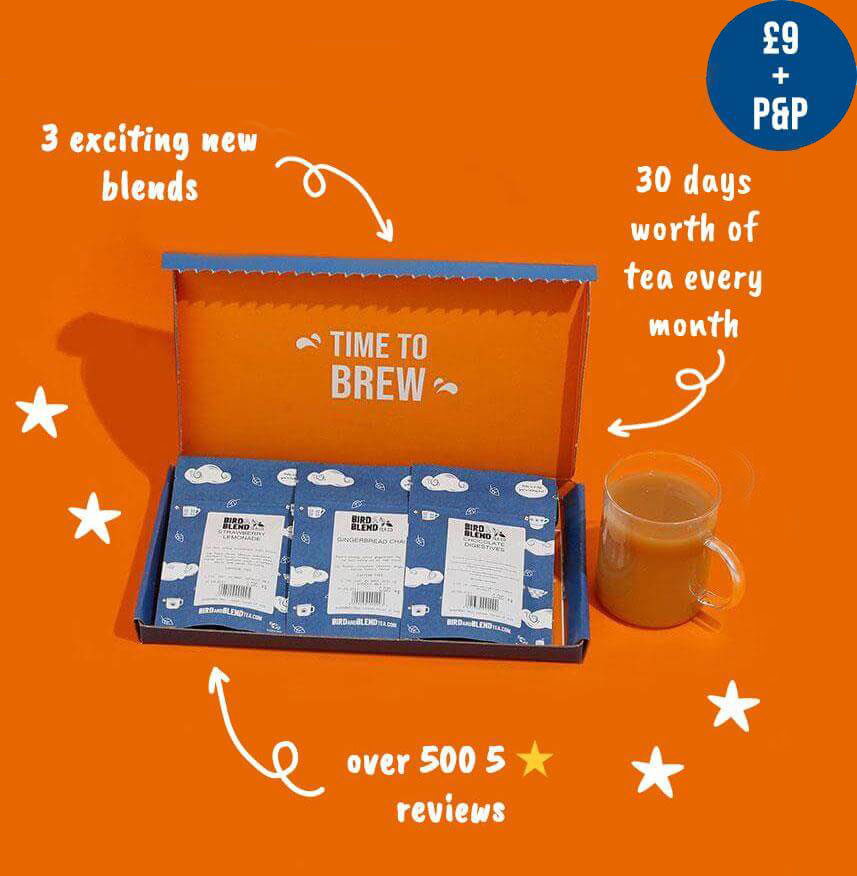Monthly Tea Subscription Boxes | The UK's Best Tea Tasting Club – Bird & Blend Tea Co.