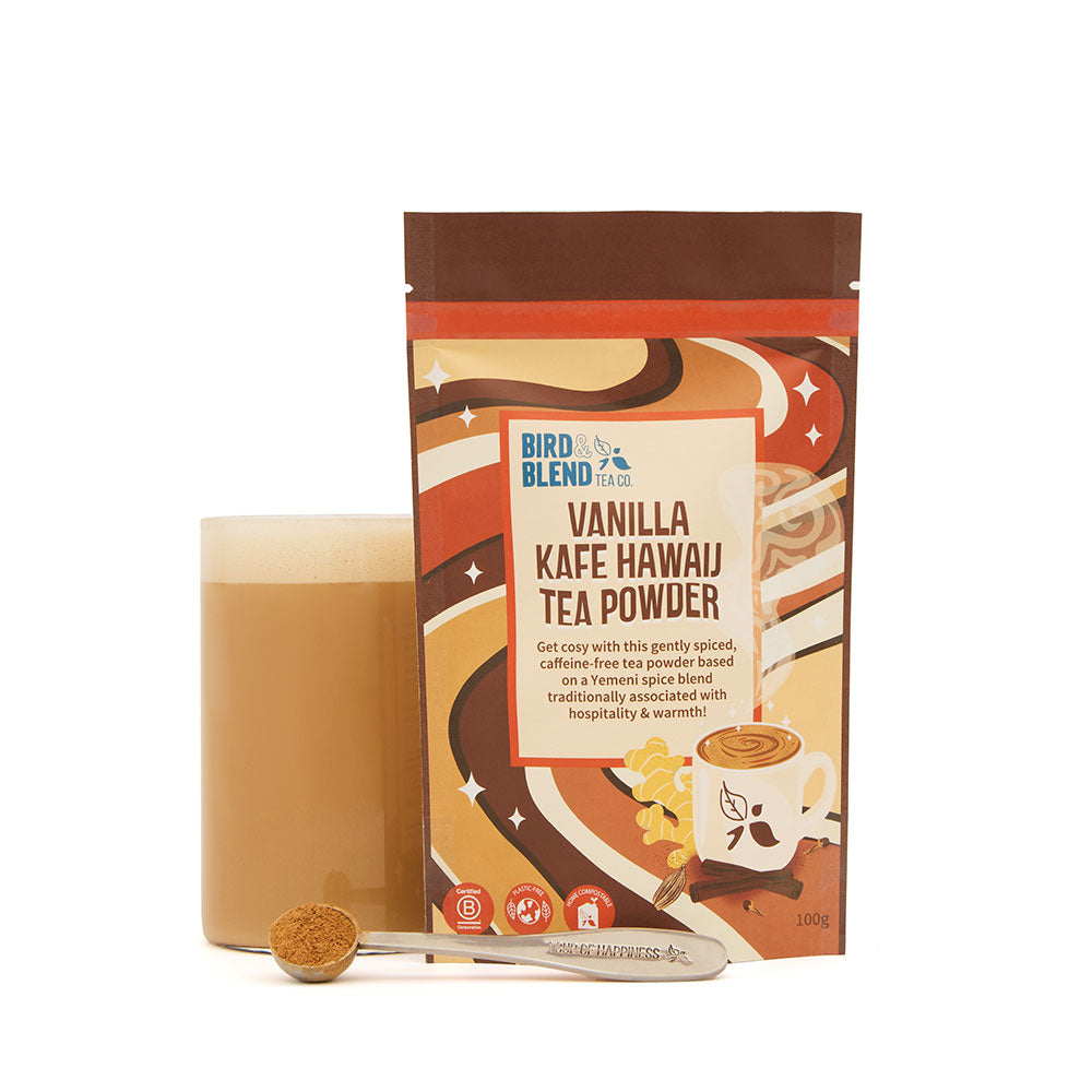 Vanilla Kafe Hawaij Tea Powder | Bird & Blend Tea Co.