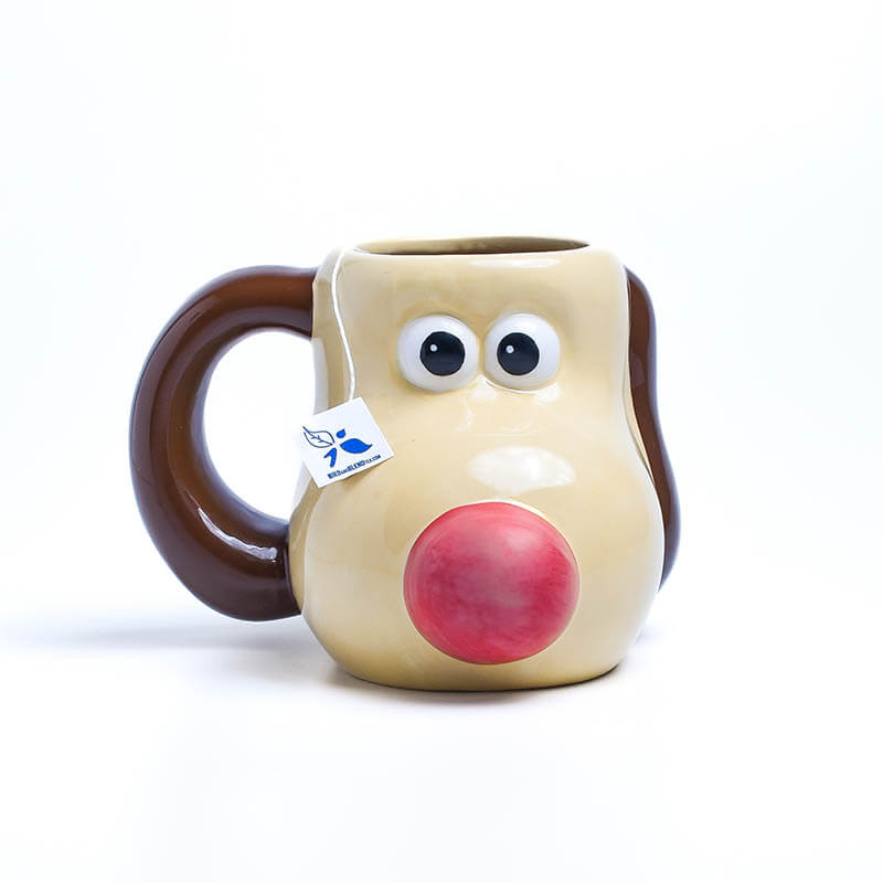 Gromit Heat Changing Mug | Wallace & Gromit x B&B – Bird & Blend Tea Co.